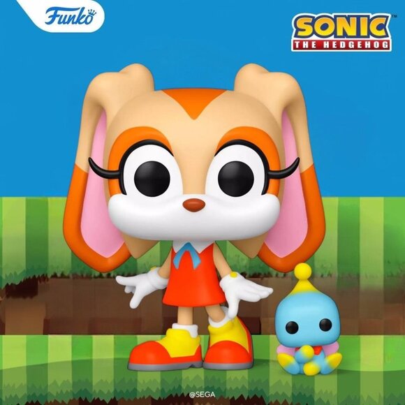 Funko | Toys | Funko Pop Games Sega Sonic Cream With Cheese Figure 34 ...